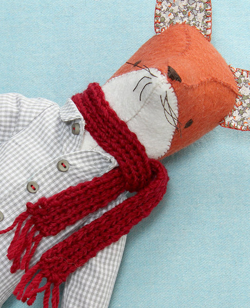 Mr. Basil Fox Softie Sewing Pattern – Posie: Patterns and Kits to ...