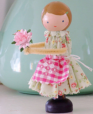 Country Girl Clothespin Doll Pattern – Posie: Patterns and Kits to ...